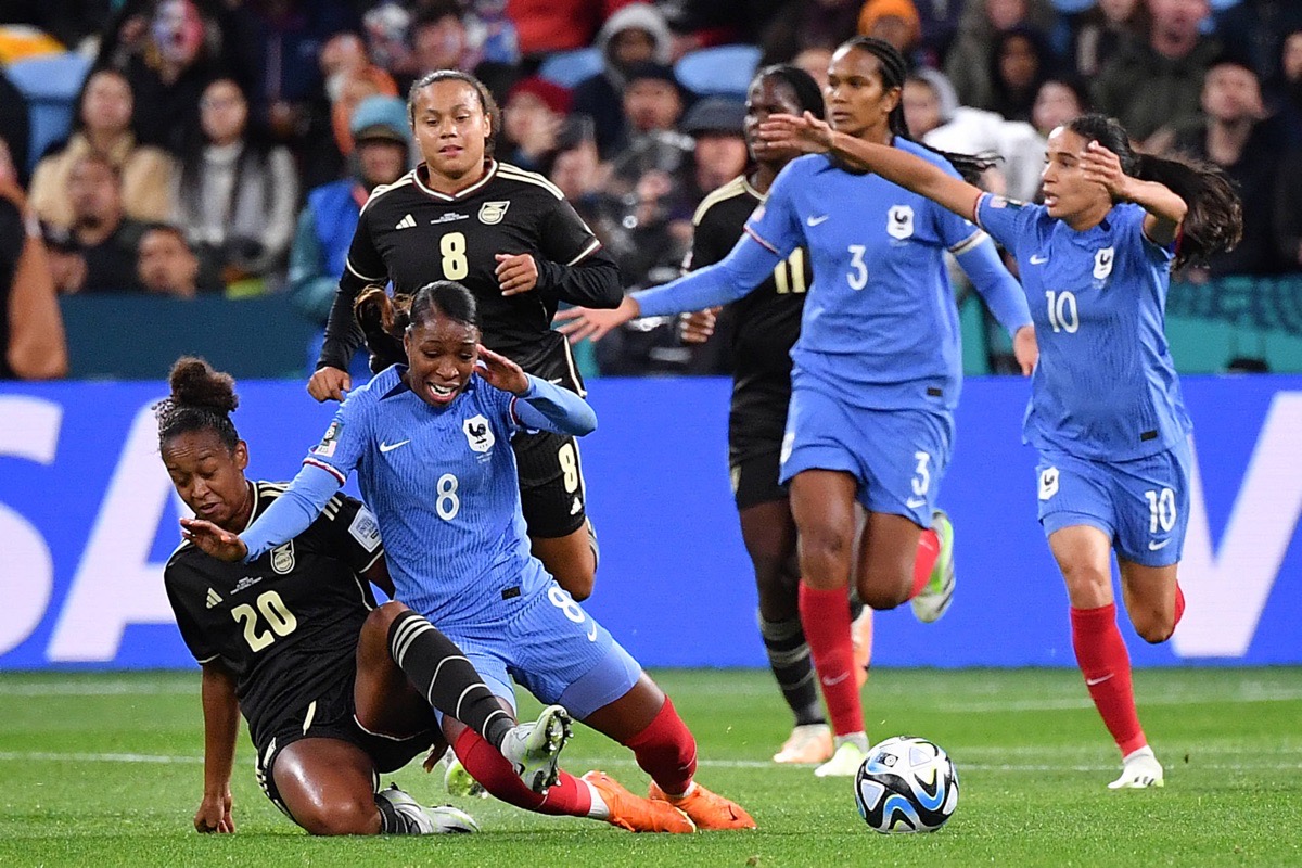 Frankreich 🇫🇷 Frauen Fußball Nationalmannschaft bei der WM 2023 - Frauen Fußball WM 2023